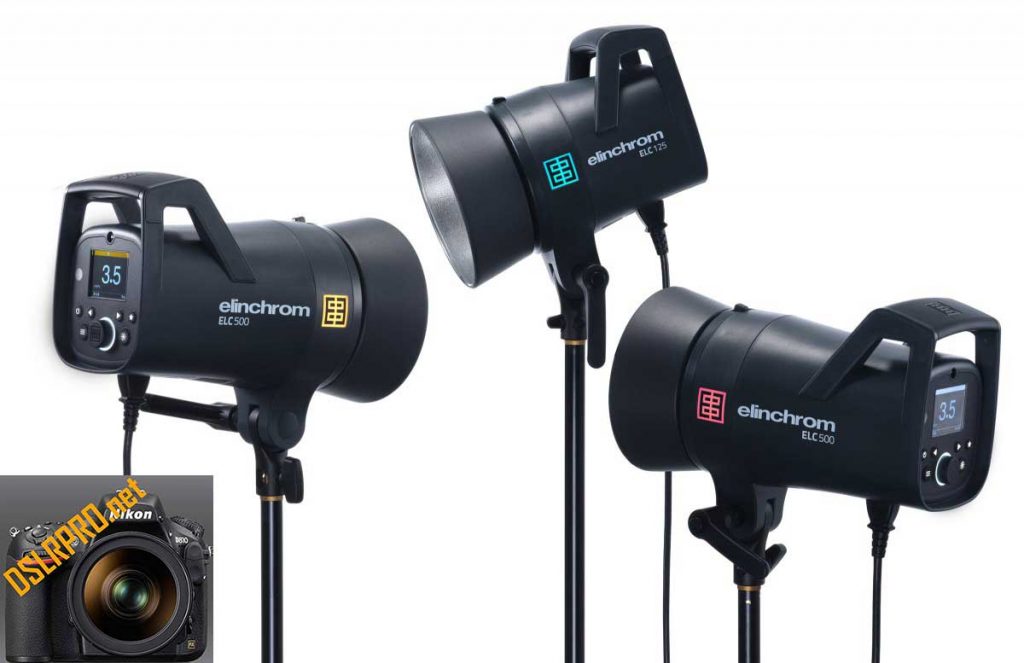 Elinchrom ELC 125 ELC 500 Studio Flashes